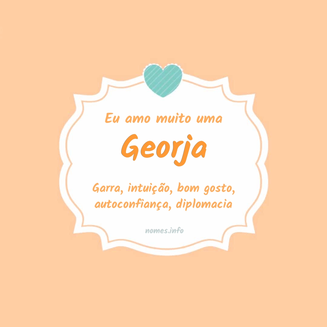Significado do nome Georja