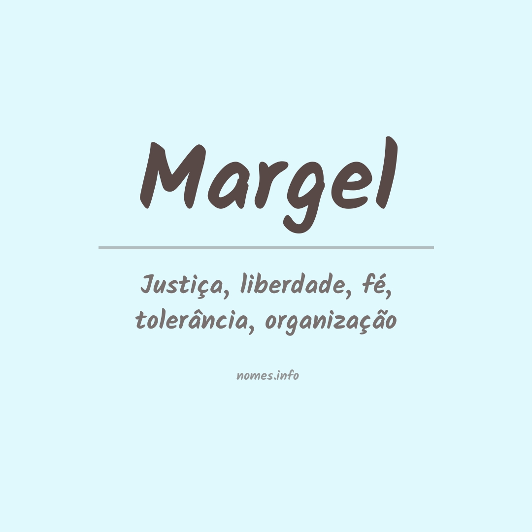 Significado do nome Margel