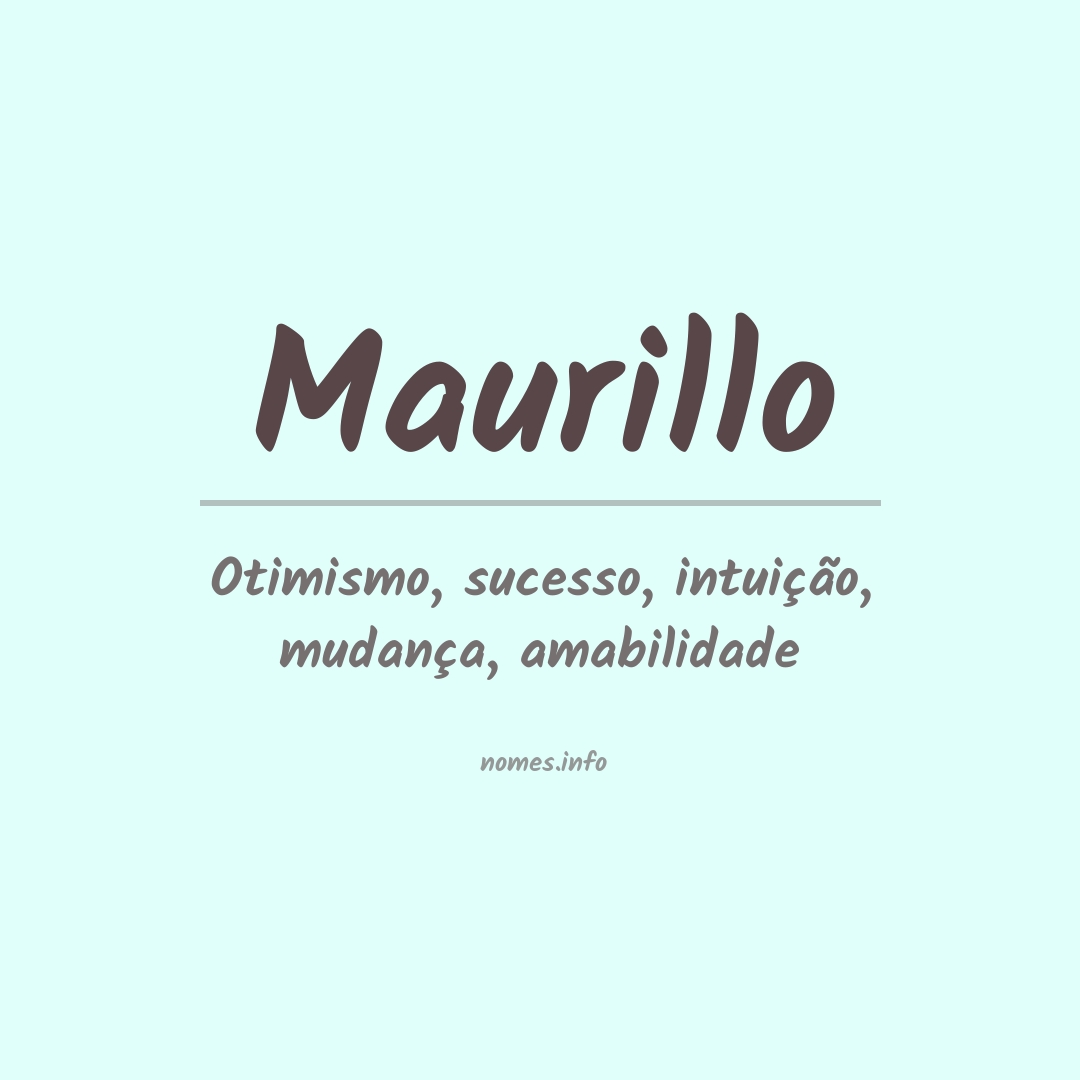 Significado do nome Maurillo