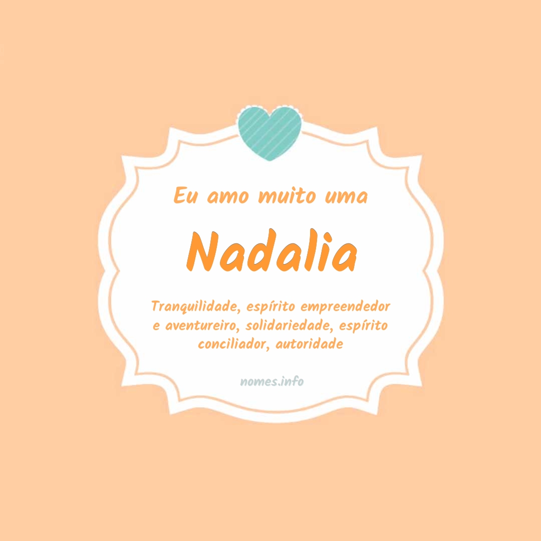 Significado do nome Nadalia