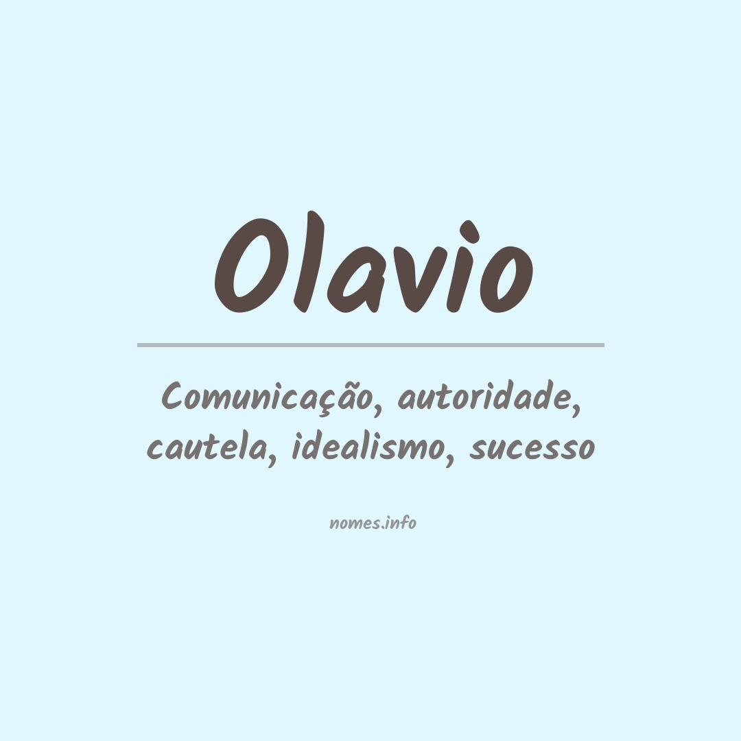 Significado do nome Olavio
